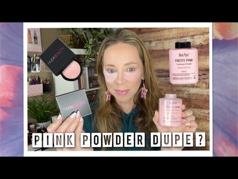 Dupe Test: Pink Powders (Huda vs Ben Nye) - YouTube
