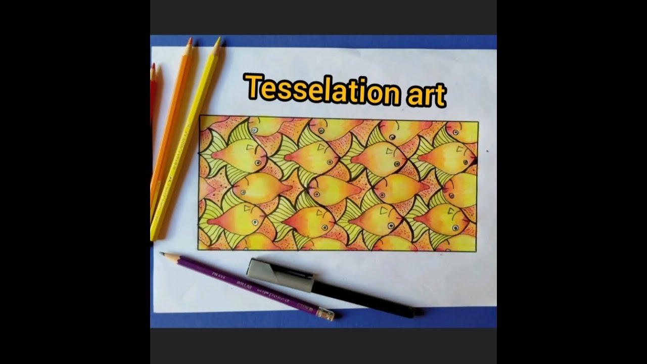 Easy Tesselation Art - YouTube