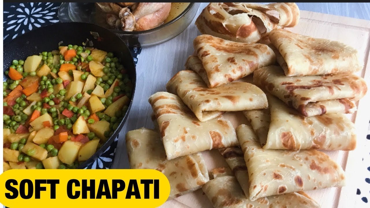 EASY WAY TO MAKE SOFT LAYERED CHAPATIS AT HOME. #softchapati #food # ...