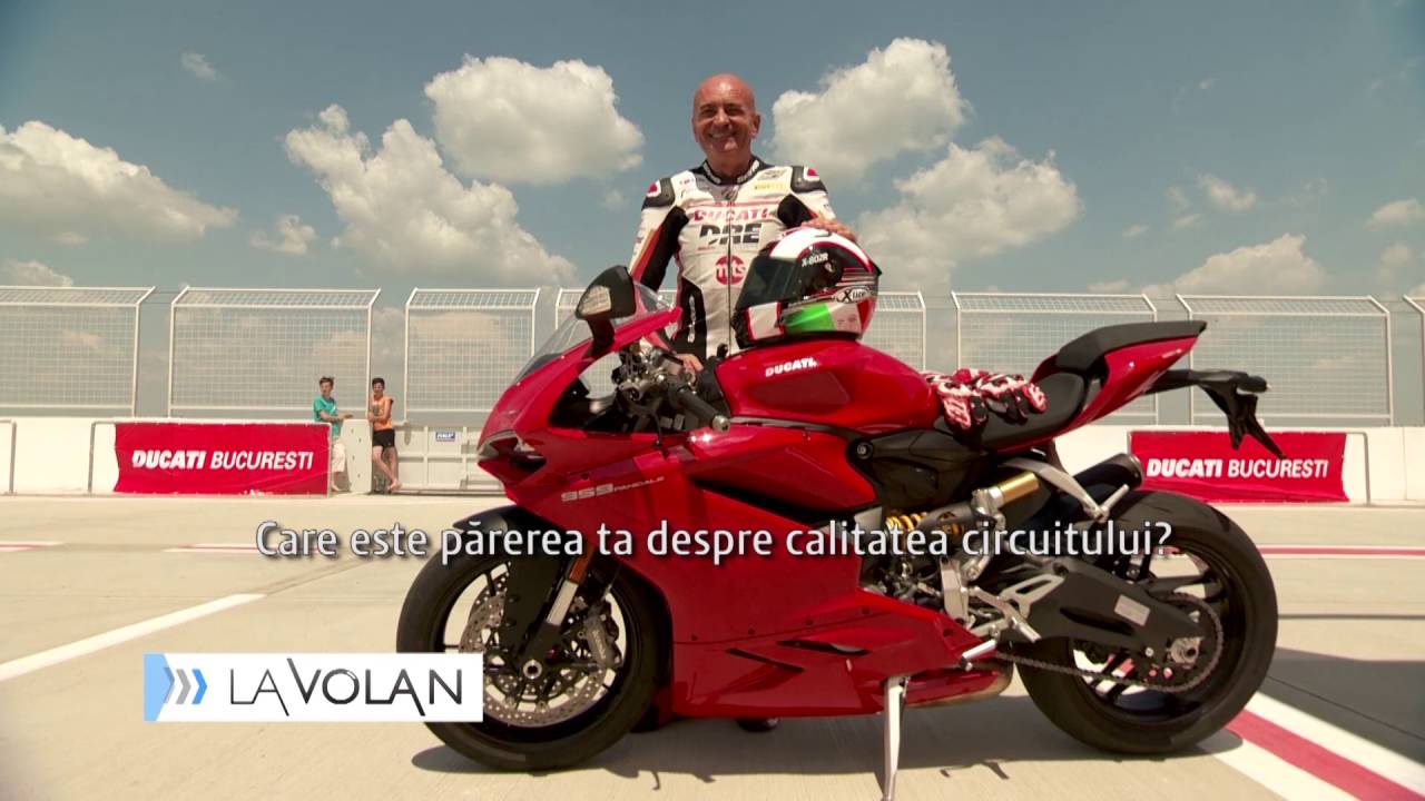 Ducati 959 Panigale & Dario Marchetti in Romania - YouTube