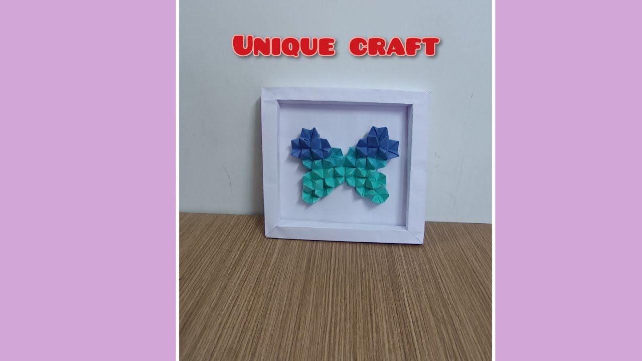 Unique paper craft decor idea / DIY paper craft / Beautiful paper craft ...