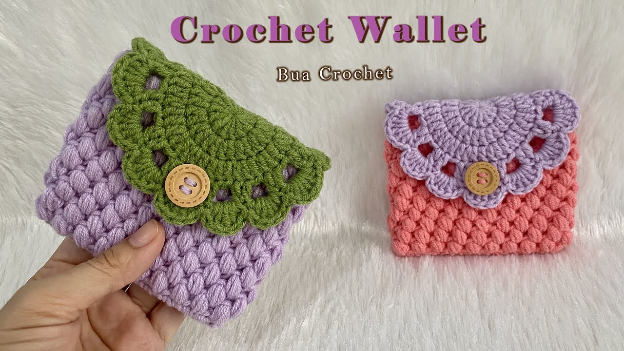 Crochet Wallet 🥰 How to Crochet Coin Purse 🥰 step by step - YouTube