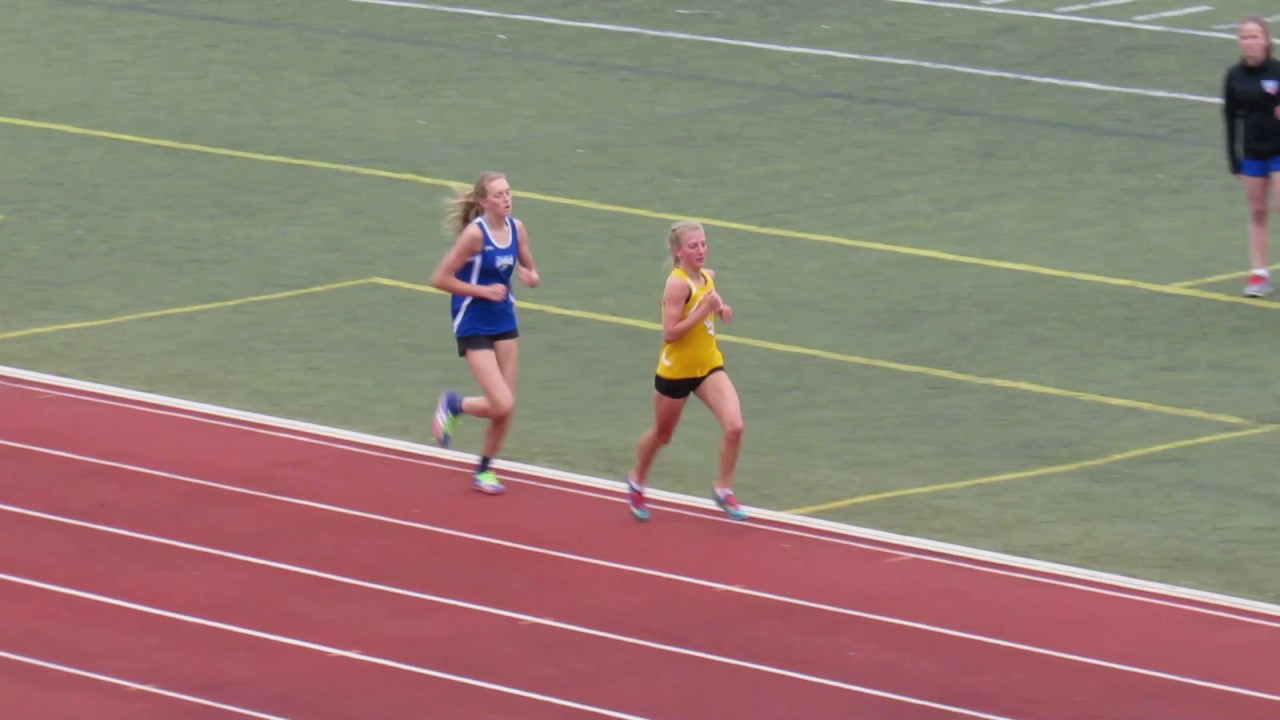 St Edward's Abigail Bohn wins the CSAA1600m City Championship - YouTube