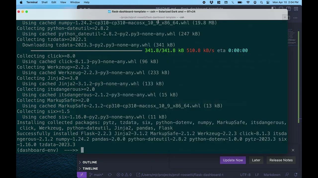 Stocks Dashboard Full Stack App (Python, Flask) - YouTube