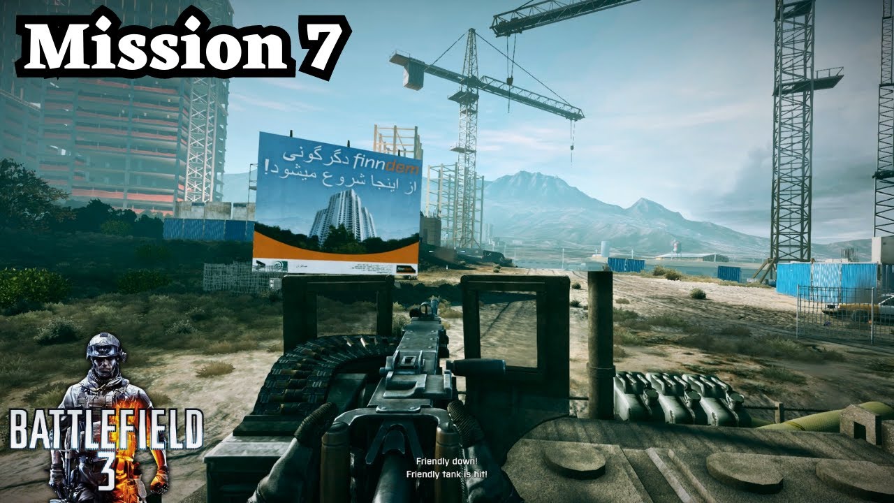 Battlefield 3 - Mission 7 - Thunder Run - No Commentary - YouTube