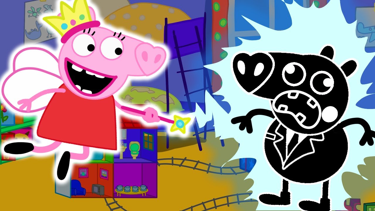 NEW FAIRY TAIL Peppa Pig scared George | CARTOON FOR KIDS - YouTube