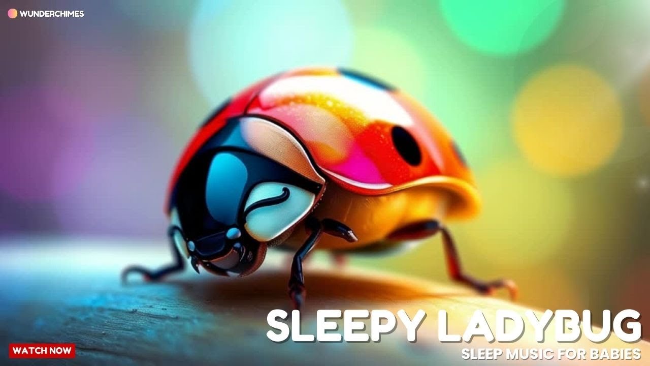 3 Hours Sleep Music for Babies | Sleepy Ladybug (Lullaby) | Fall Asleep ...