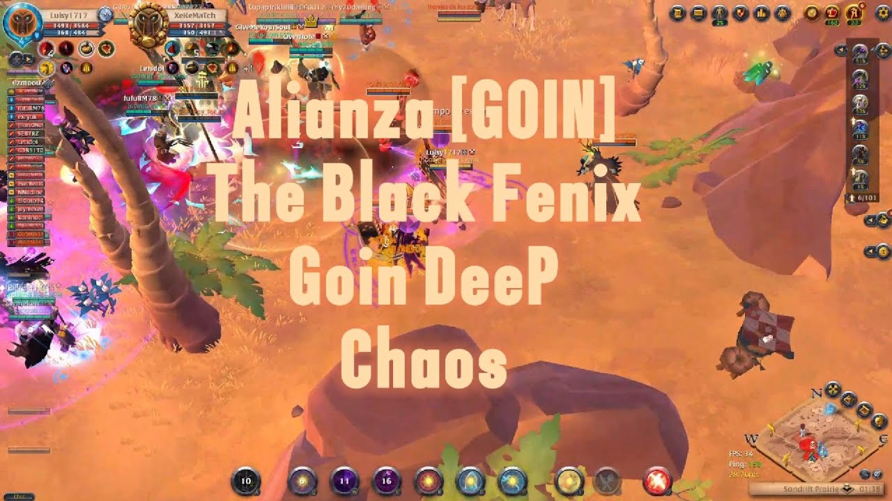 Albion Online.Alianza {GOIN} The Black Fénix+ GOIN DeeP + Chaos. - YouTube