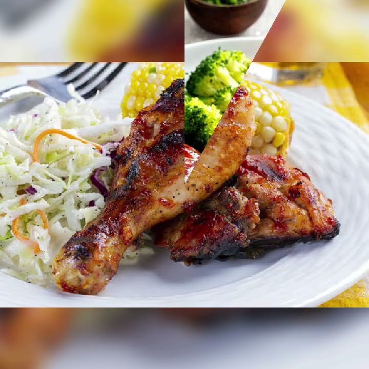 BBQ grill chicken 🍗 ️#shorts #shortsfeed #food #foodpics #fooddesign # ...