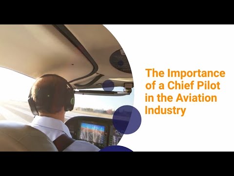 The Importance of a Chief Pilot in the Aviation Industry - YouTube