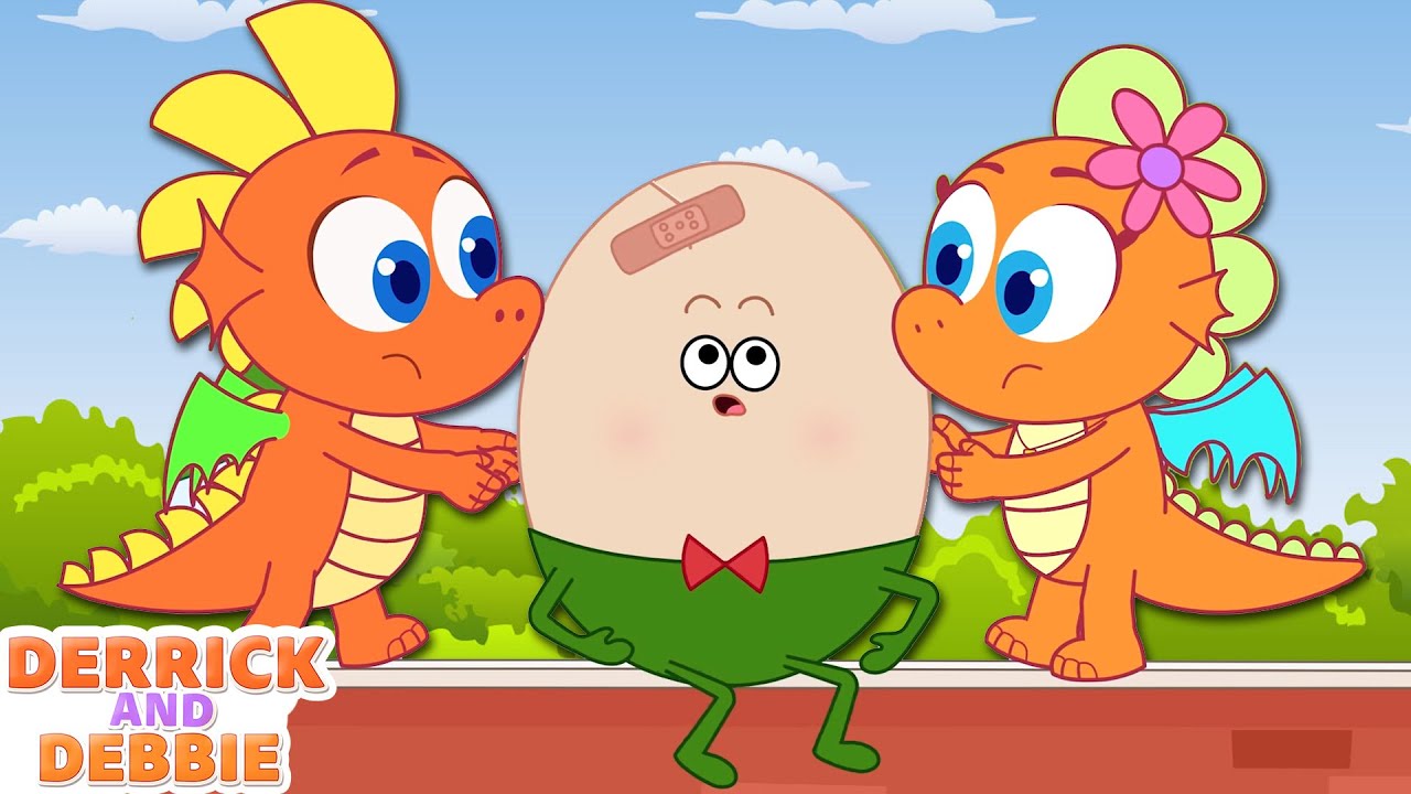 Humpty Dumpty Sat On A Wall | Best English Nursery Rhymes For Toddlers ...