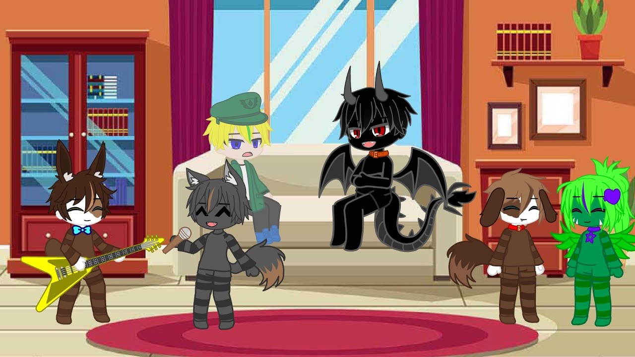 fnaf link's story E4 more friends (fnaf gaca life/club) - YouTube