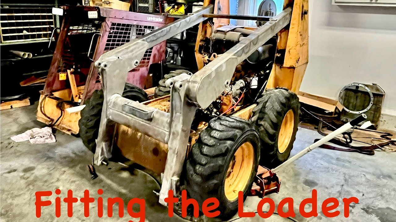 Monumental Moment on the Case 1840 Restoration - Fitting the Loader to ...