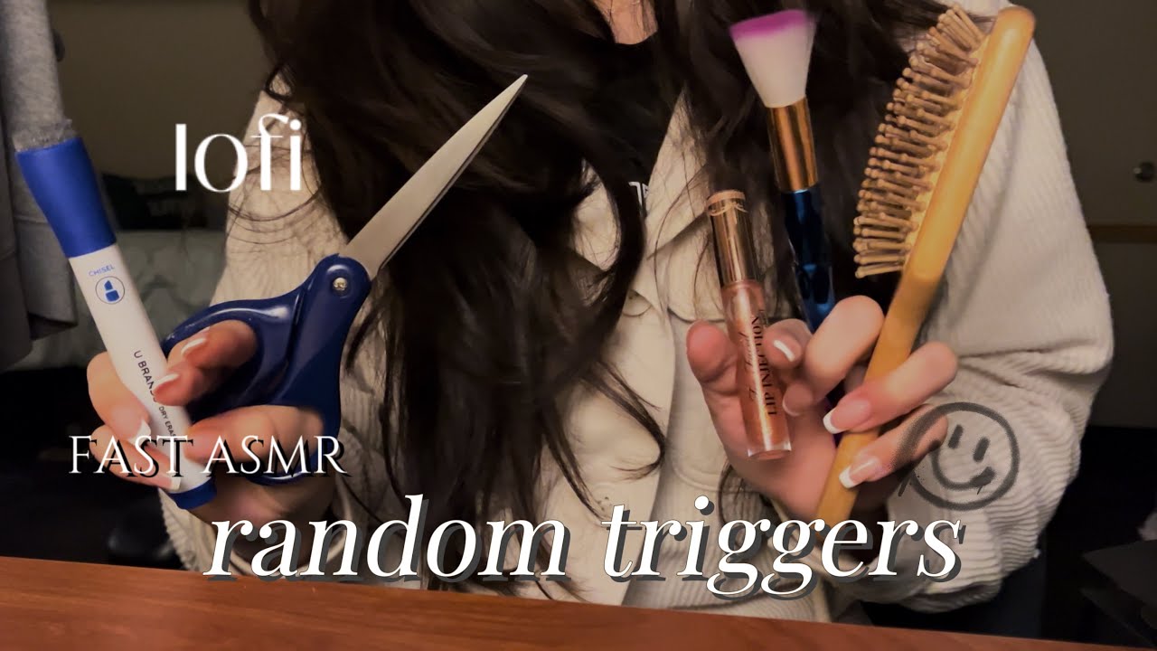 asmr random things in my dorm 💌 fast asmr (no talking) - YouTube