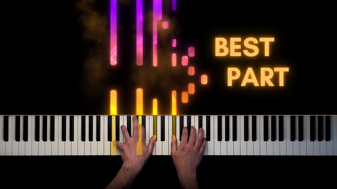 H.E.R. & Daniel Caesar - Best Part | Piano Cover + Sheet Music - YouTube