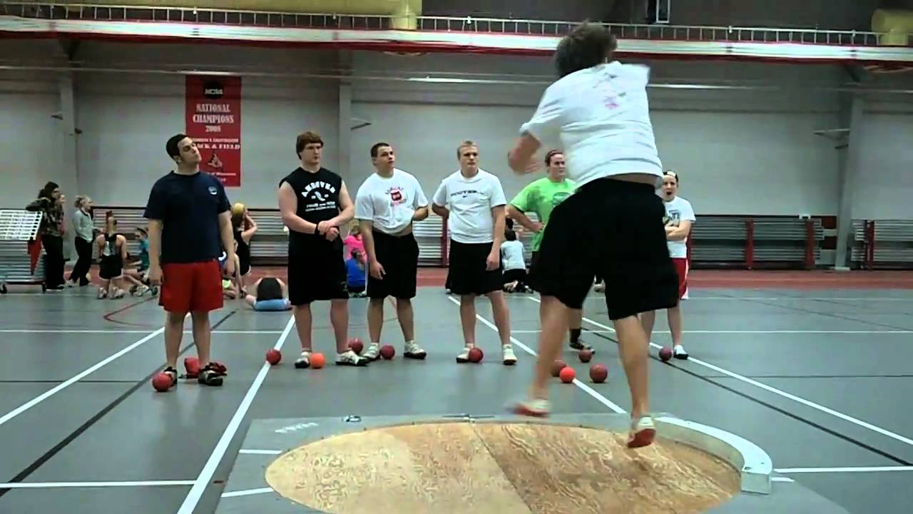 1-30 Shot Put Full Throw Luke Johnson - YouTube