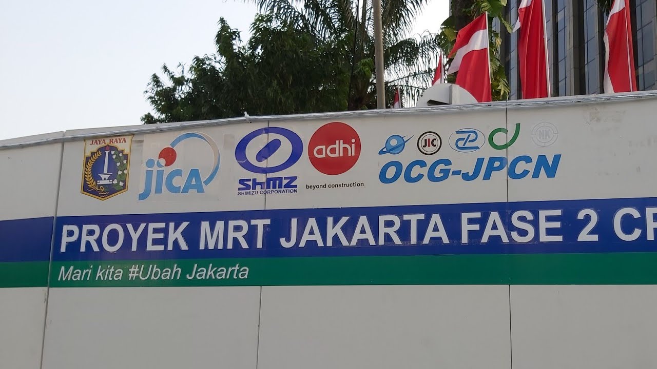 Di Depan Mata Pembangunan MRT Fase 2 #pembangunan #mrt #fase2 - YouTube