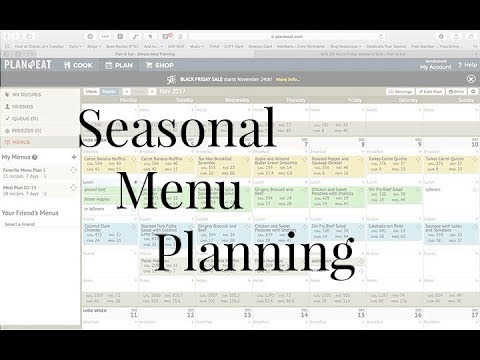 Seasonal Menu Planning - How I Use Plan to Eat to Menu Plan | Kendra ...