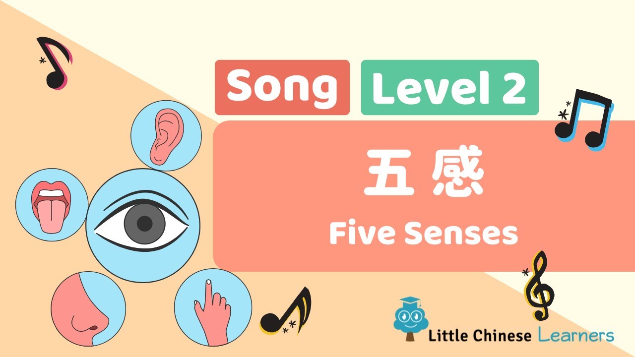 Chinese Songs for Kids – Five Senses 五感 | Level 2 Song | Little Chinese ...