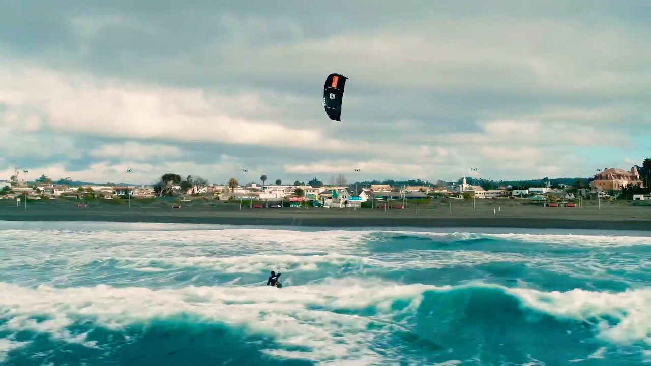 Nico Rogers Kitesurf Chile. @nico_rogers Strapless Kitesurfing wave ...