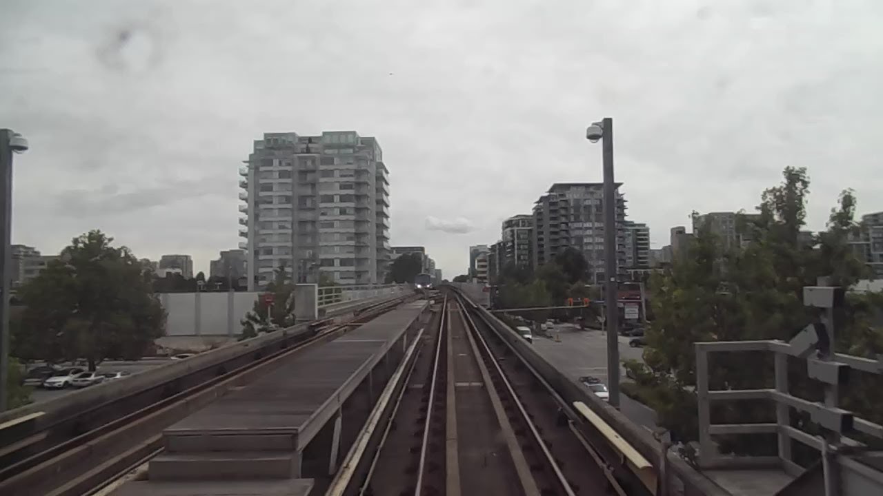 Vancouver Skytrain Canada Line Lansdowne to Richmond-Brighouse # ...