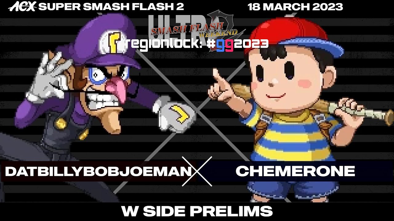 datbillybobjoeman (Waluigi) vs Chemerone (Ness) - W Side Prelims - REGIONLOCK: #GG2023 - YouTube