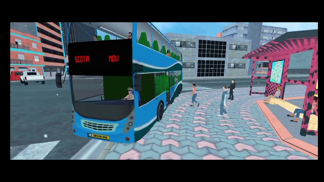 City Bus Driving Part 1 | Bus Tour | City Ride - YouTube