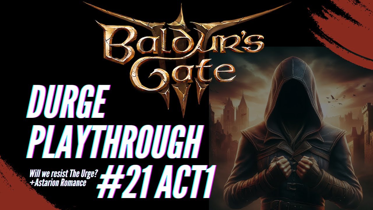 GITH CRECHÊ Pt 1| Baldur's Gate 3 Act 1 | Dark Urge Astarion Romance ...