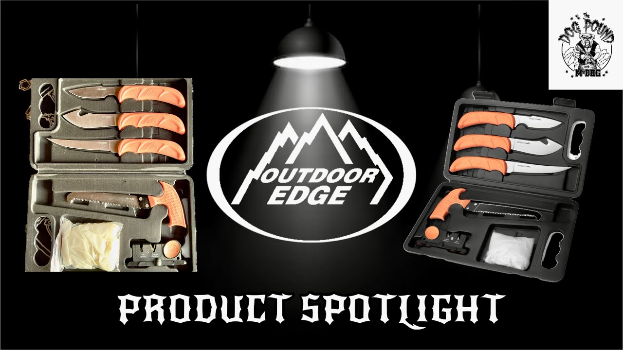OUTDOOR EDGE KNIVES FIELD KIT! - YouTube