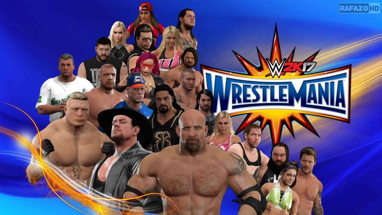 WWE 2K17: SIMULATION | WRESTLEMANIA 33 - Highlights ReCap - YouTube