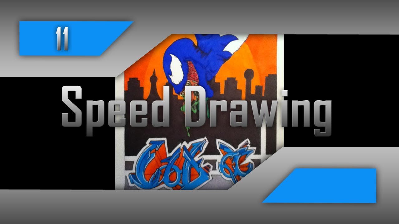 Graffiti | Speed Drawing | Pour "CoD QG" With "Venom" ! :D - YouTube