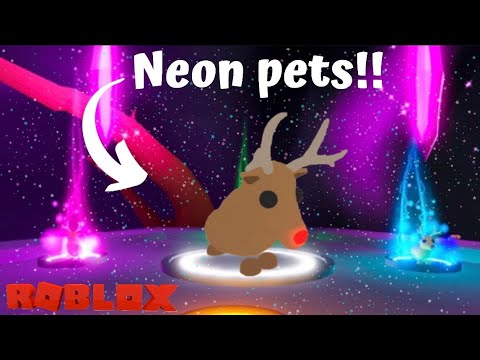 How to make NEON PETS in Adopt Me! | roblox | It’s Squeetle ☆ - YouTube