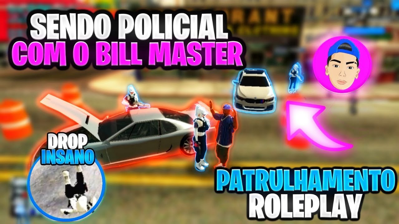 BILL MASTER E FAEL DE POLÍCIA NO SERVIDOR 2 ! LANÇEI O FAMOSO DROP ...