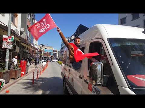 #Seferihisar CHP Başkan Adayı Konvoyu