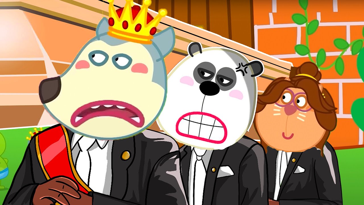 Wolfoo Rescues Little Princess From Giant | Coffin Dance Song (COVER ...