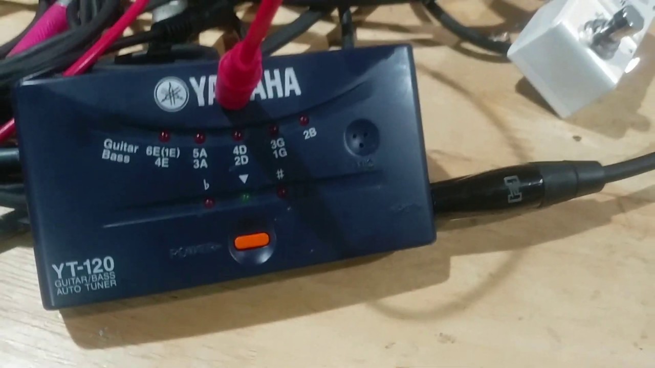 Circuit Bent Yamaha Guitar Tuner - YouTube