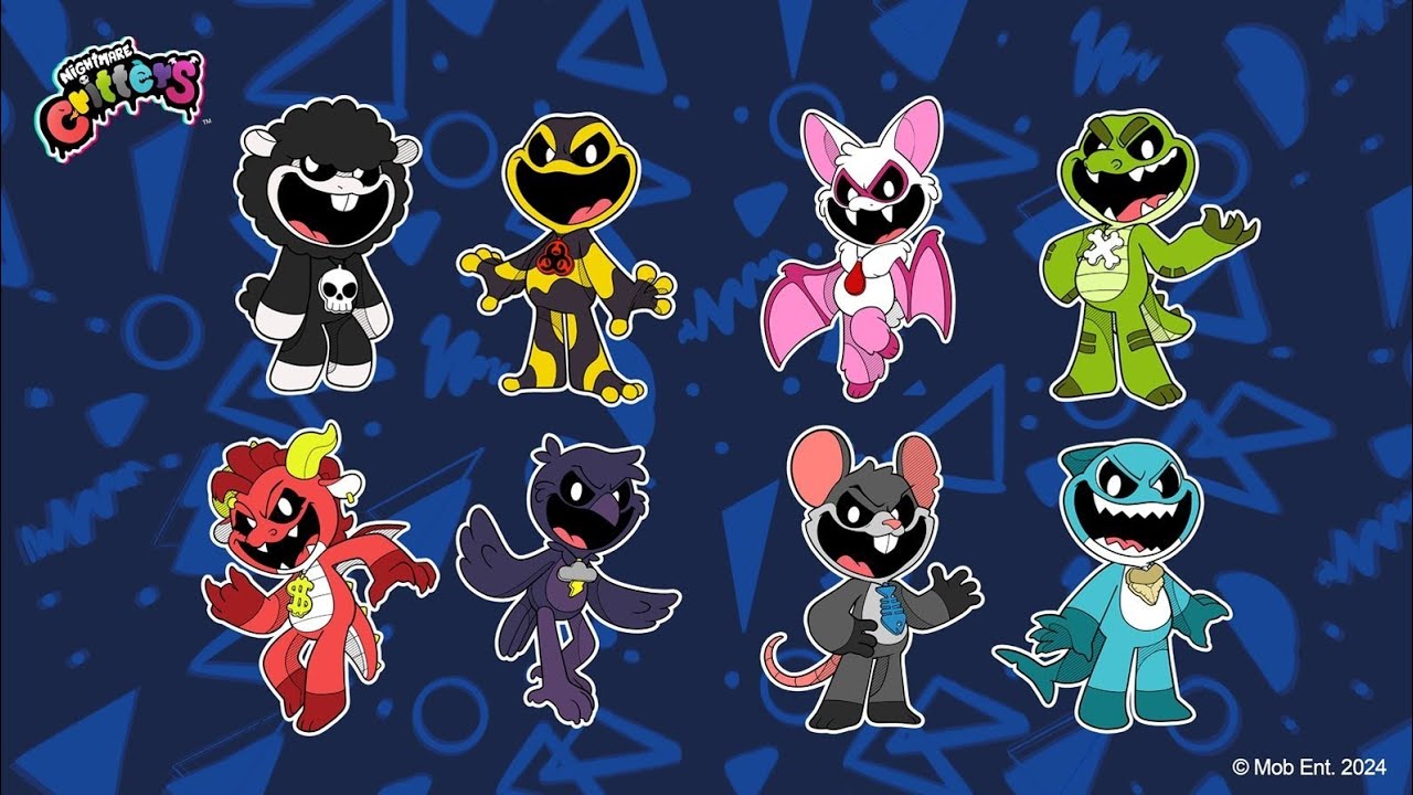 Poppy Playtime Chapter 4 - TODOS Los NIGHTMARE CRITTERS - YouTube