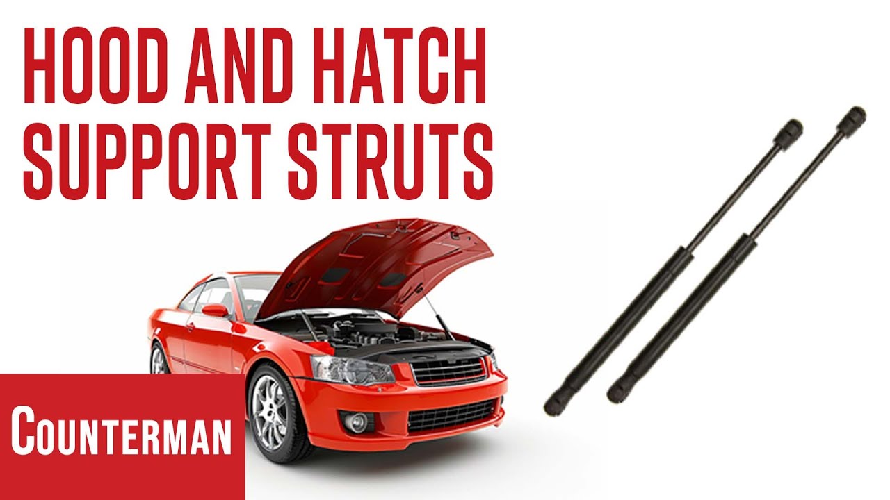 Hood and Hatch Support Struts - YouTube