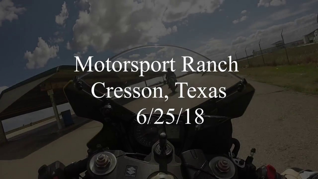 Motorsport Ranch Cresson Texas Ridesmart 6-25-18 Lvl. 2, Last session ...