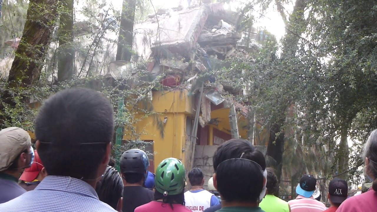 Edificio Caído Tlalpan - YouTube