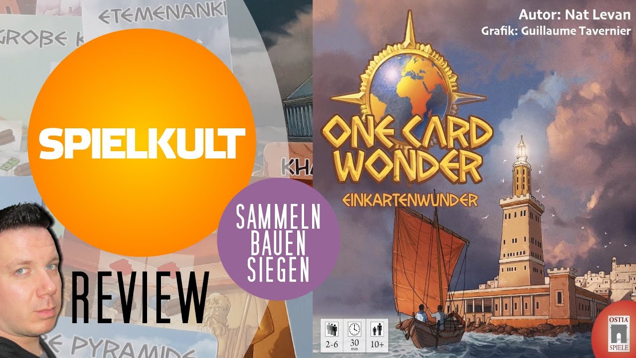 One Card Wonder - Einkartenwunder // Brettspiel // Regeln & Meinung ...