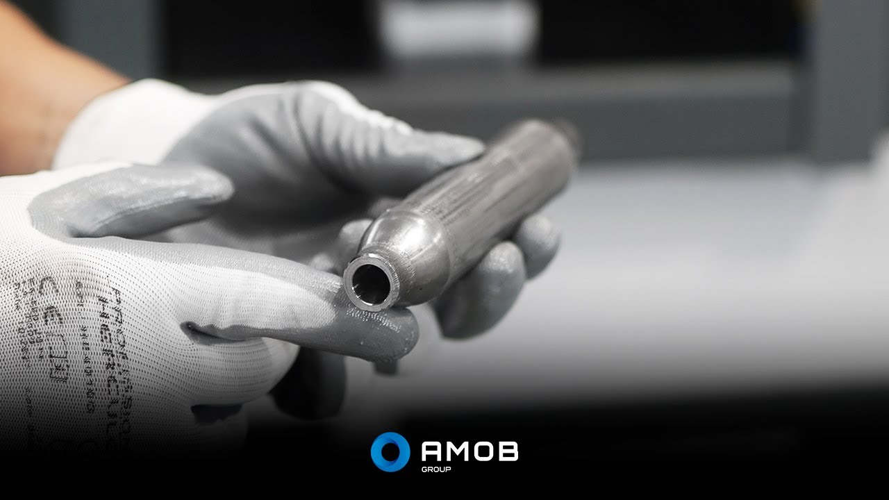 Tube End Forming Machine - 4 x MB 60 H - YouTube