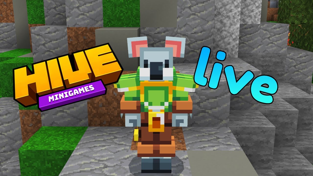 Hive With Viewers but Koala Knight! (Hive Minecraft Live) - YouTube