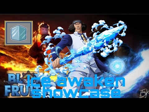 Ice awaken showcase || Blox Fruit(Update 14) - YouTube