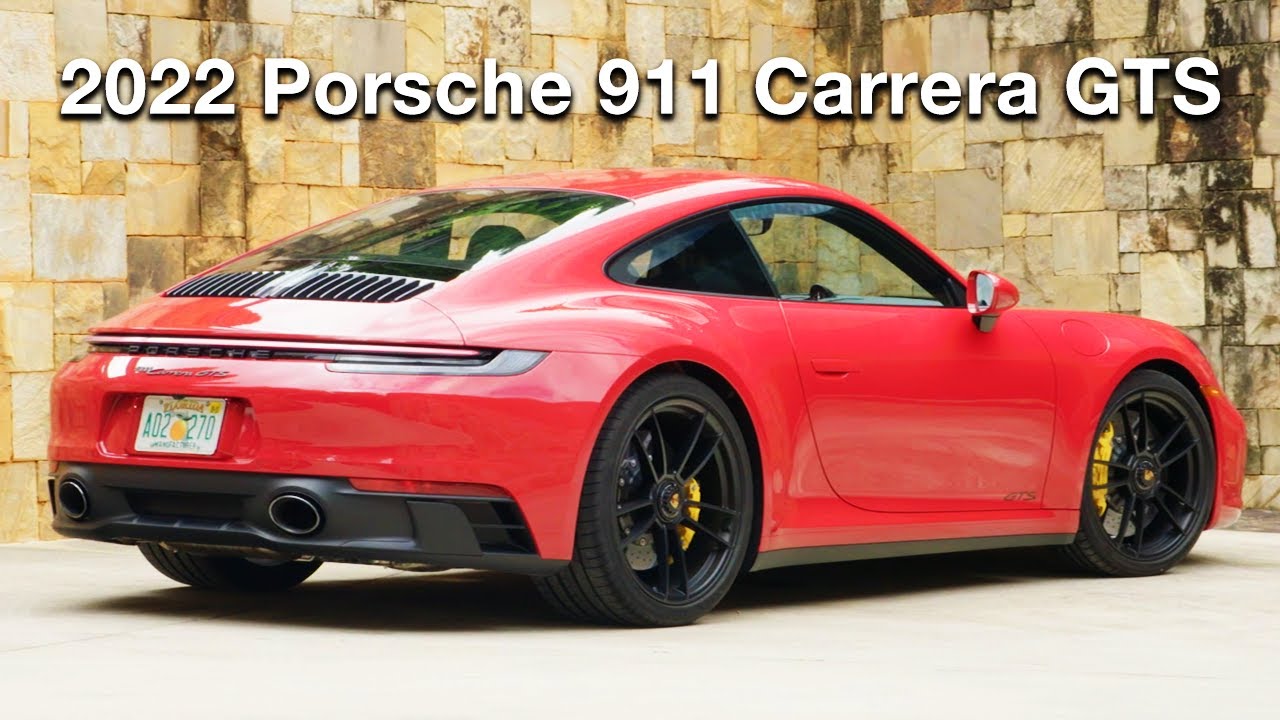 2022 Porsche 911 Carrera GTS in Carmine Red USA Specification - YouTube