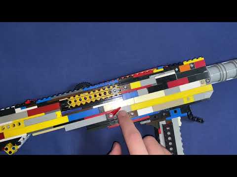 LEGO BLOWBACK GUN SEMI / FULL AUTO / SAFE / 3 POSITION SELECT FIRE MECH