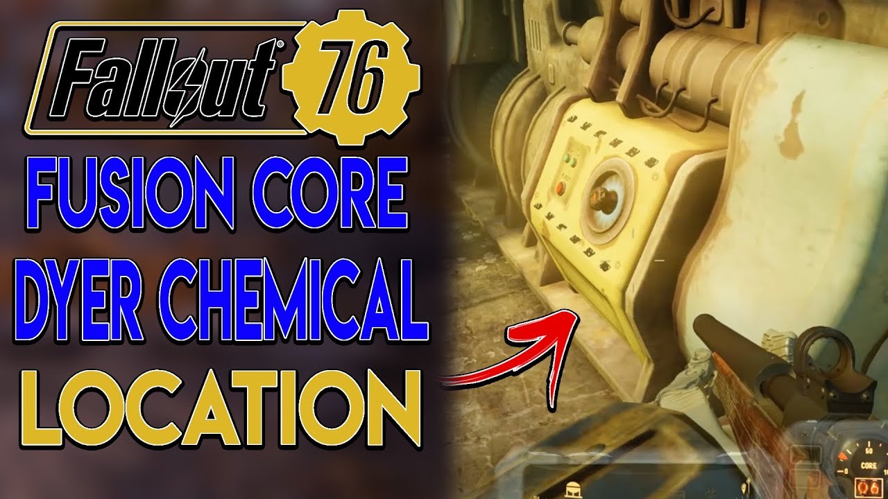 Fallout 76 Fusion Core Guide - Dyer Chemical Location - YouTube