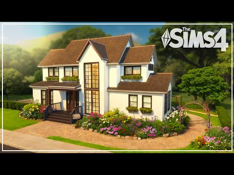 Cozy Family House | BASE GAME | NO CC | Sims 4 Speed Build