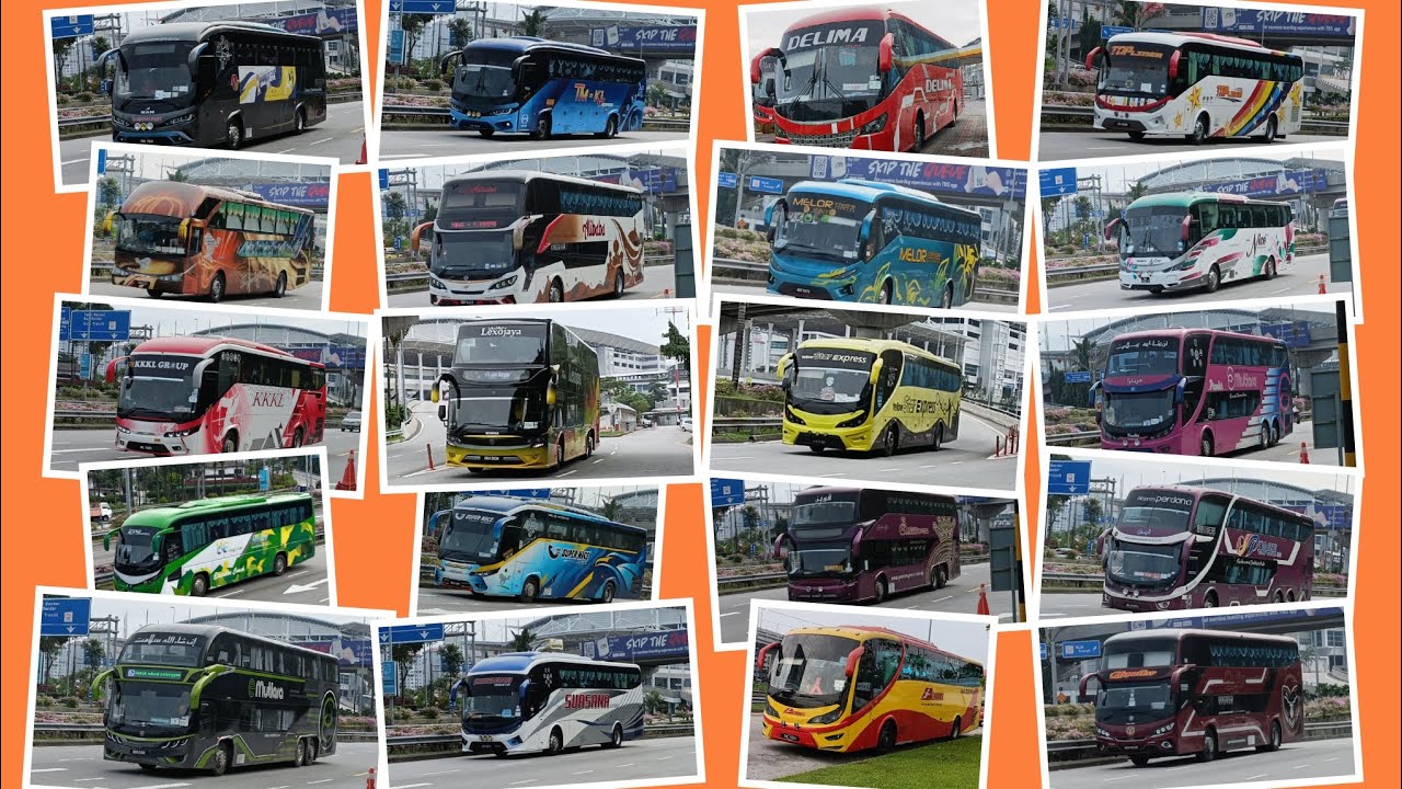 WARNA- WARNI BAS EKSPRES DI MALAYSIA (FULL EDITION) TBS-BTS - YouTube