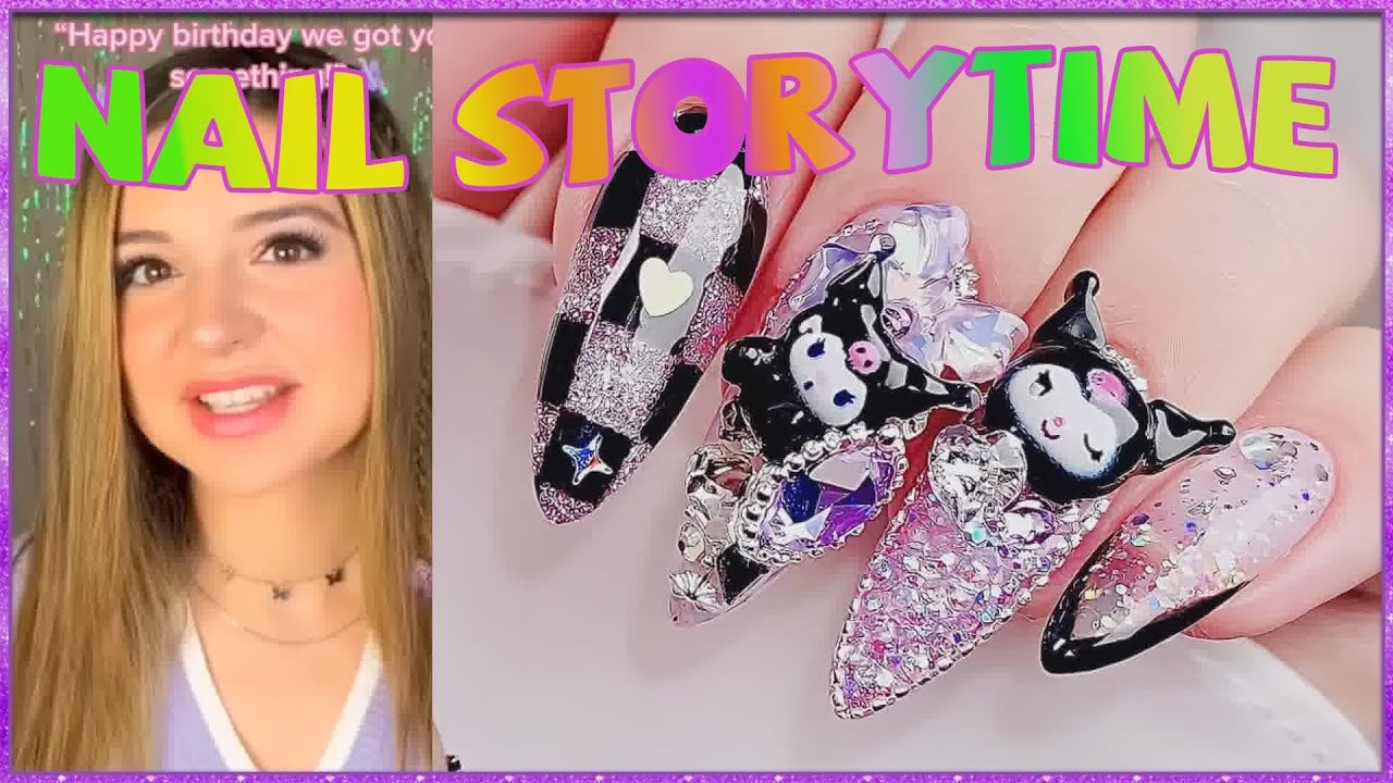 🍏NAIL ART STORYTIME TIKTOK | Satisfying Nail Videos | Nails Art ...